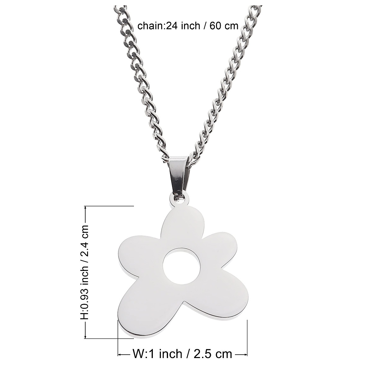 Ridetoxjx GOF Hip Hop Pendant Chain Necklace (Gof)