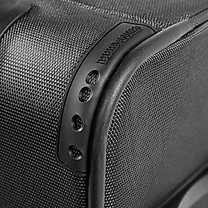 Brookstone Luggage Harbor Spinner Suitcase, Dark Charcoal, Carry-On