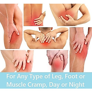 Cramp Defense® Magnesium for Leg Cramps, Muscle Cramps & Muscle Spasms. End Them Fast and Permanently. Organic Magnesium, Non-Laxative, NO Magnesium Oxide OR Herbs! Big 180 Capsule Bottle.