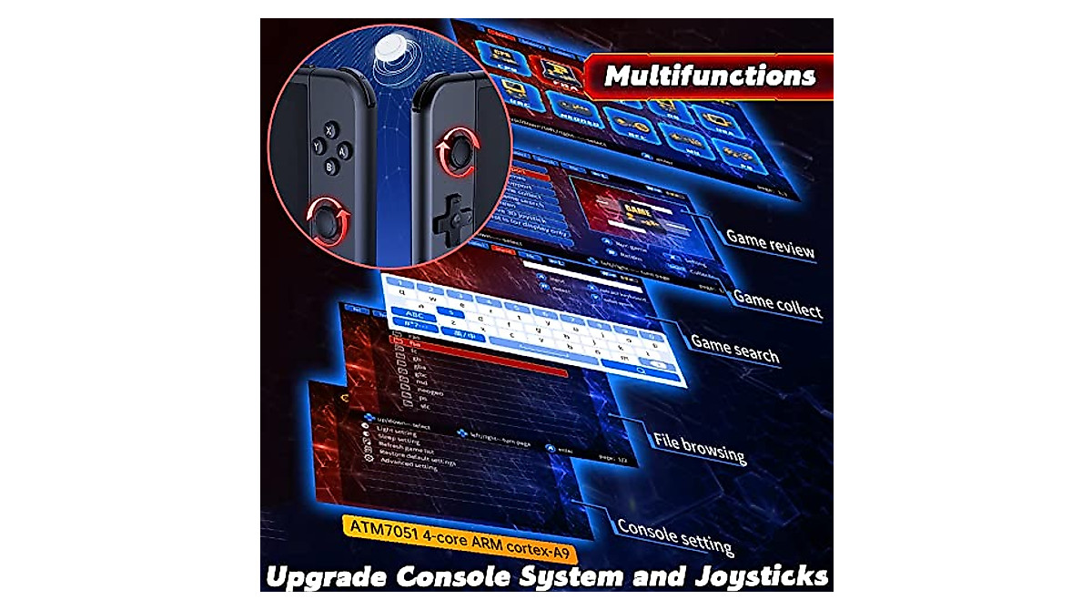 X70 Handheld Game Console | Play 5800+ Classic Games