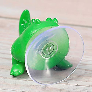 DOITOOL Towel Hooks 6pcs Suction Cup Wall Hooks Animal Tail Wall Hooks Hanger Holder for Shower Bathroom Kitchen Towel Loofah Sponge Robe Keys Bags (Mixed Color) Window Suction Cup Hooks