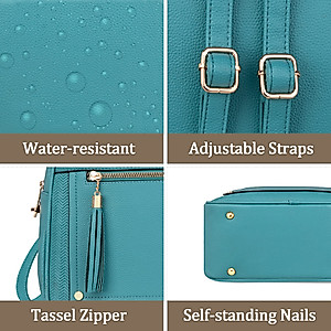 Montana West Medium Backpack Purse for Women Anti Theft Backpack with Secured Zipper & Tassel