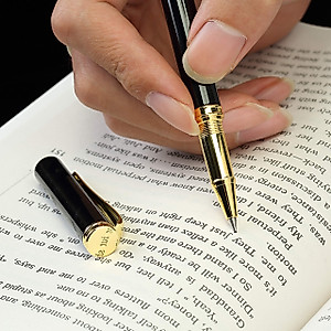 Mr. Pen- Luxury Pen, Black Barrel, Black Ink, Fancy Pen, Fancy Pens for Men, Nice Pens for Men, Pen Gift, Writing Pens, Metal Pen, Fancy Pens for Men, Executive Pen, Expensive Pens