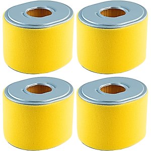 BlueStars AFZE30 GX390 GX340 Air Filter Replacement Part - Exact Fit For Honda GX340 GX390 GX 390 GX 340 11HP 13HP Engines - Replaces 17210-ZE3-505 17210-ZE3-010 Air Filter - PACK OF 4