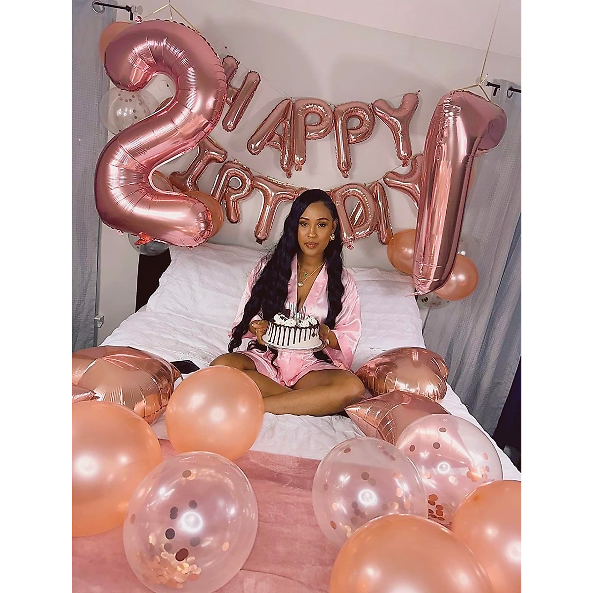 Giova Pure Color Satin Short Silky Bathrobe Sleepwear Nightgown Pajama,Baby Pink,Medium