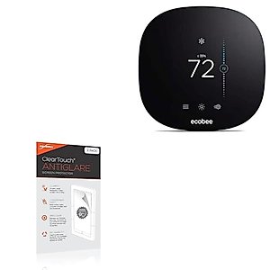 BoxWave Screen Protector Compatible with Ecobee EB-STATE3LTP-02 - ClearTouch Anti-Glare (2-Pack), Anti-Fingerprint Matte Film Skin