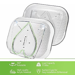 Square Lazy Susan for Refrigerator Enhance Fridge Organization with Our Square Lazy Susan. Square Design Discover The Convenience of Our Refrigerator Lazy Susan. (2, 26 * 35cm)