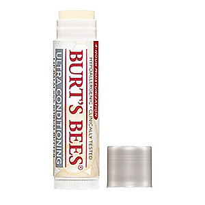 Burt's Bees 100% Natural Moisturizing Lip Balm, Ultra Conditioning with Kokum Butter, Shea Butter & Cocoa Butter - 1 Tube