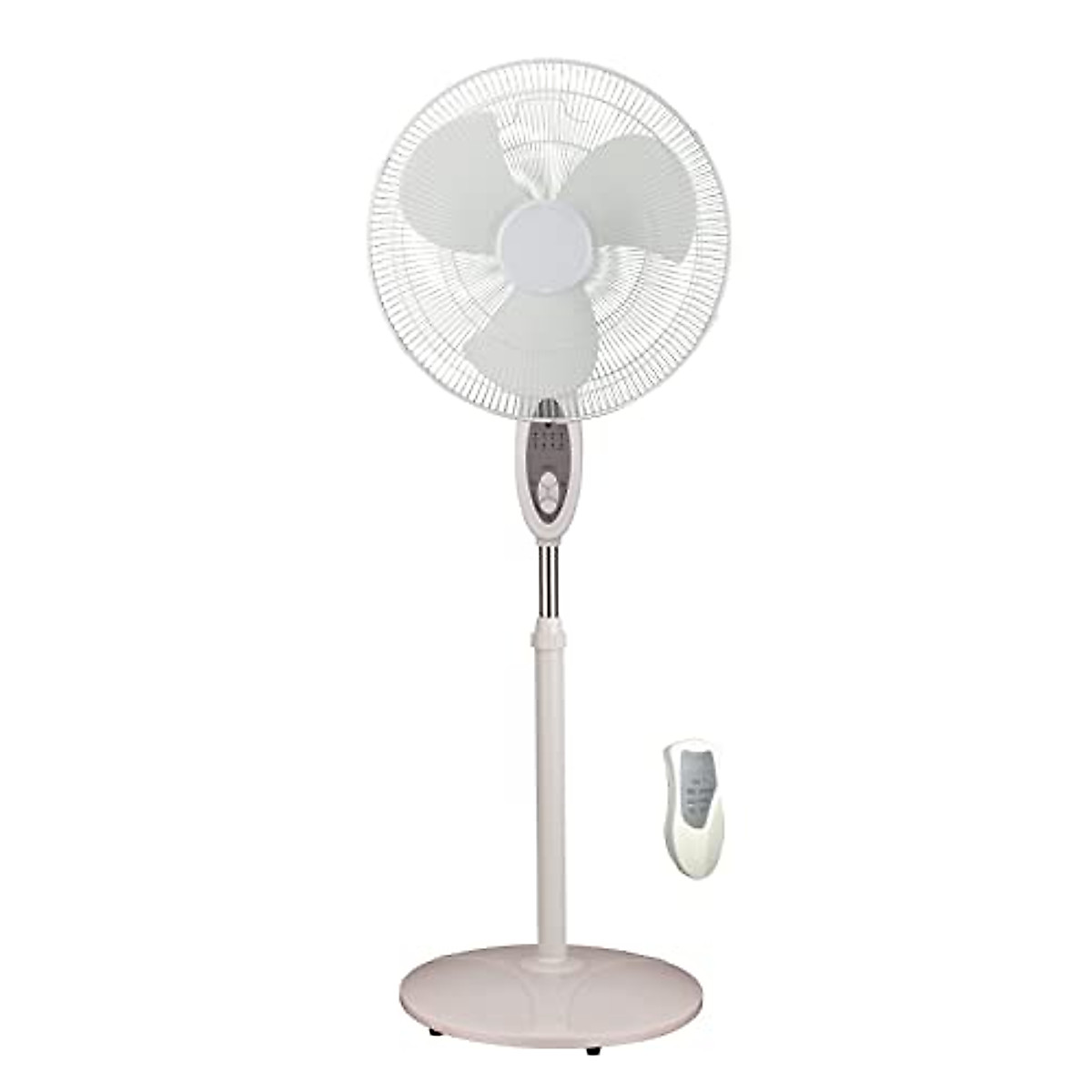 Optimus F-1672WH Indoor Plug-in Fan, Household, White