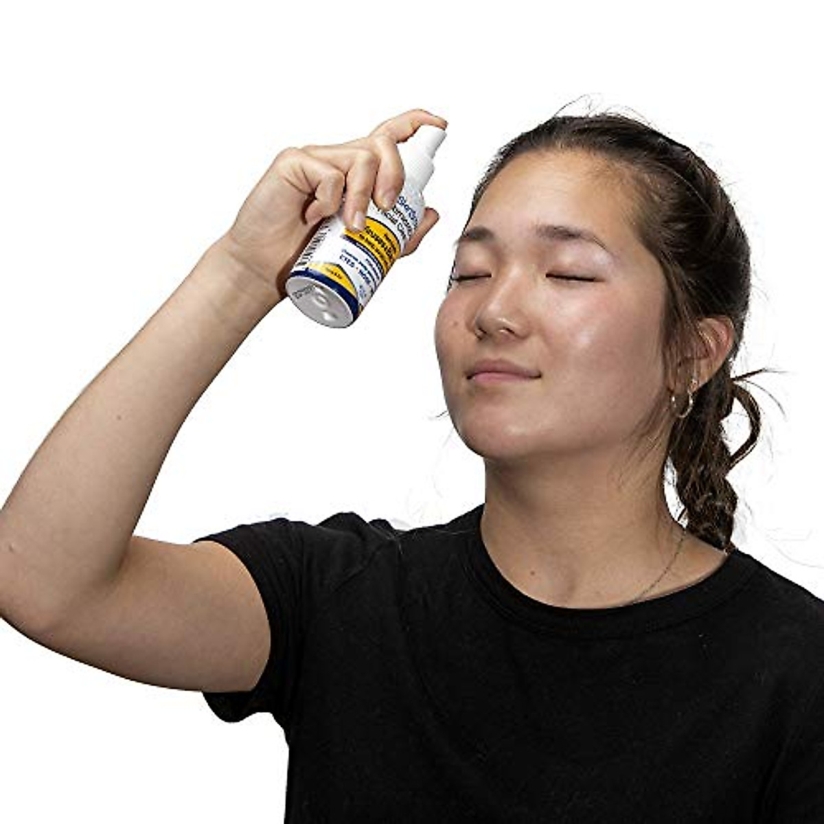 SkinSmart Antimicrobial Facial Cleanser Spray to Remove Viruses and Bacteria Around Eyes, Nose and Mouth, Fight Maskne, 8 oz Spray Non-Irritating Hypochlorous Spray