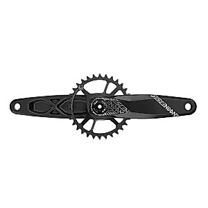TruVativ Descendant 6K Aluminum Eagle Crankset - 170mm, 12-Speed, 32t, Direct Mount, DUB Spindle Interface, Black