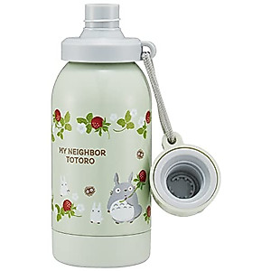 Skater SSSC6-A Single Layer Stainless Steel Bottle, 20.9 fl oz (580 ml), Room Temperature, Health, For Drinks, My Neighbor Totoro, Strawberry, Studio Ghibli