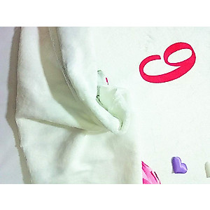 illikkuyax Baby Monthly Milestone Blanket, 40×60 Inches Infant First Year Pink Flamingo Milestone Blanket, Flannel Fleece, Photography Backdrop Photo Prop for Boy Girl