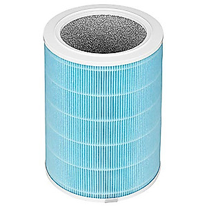 Safe+Mate - True HEPA Air Filter Replacement Covers 500 sqft
