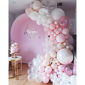 MOMOHOO Clear Balloons Transparent Balloons - 70Pcs 10inch/5inch Clear Bubble Balloons Birthday Party Balloons, Premium Latex Ballons, Clear Balloons Different Sizes for Baby Shower Party Supplies