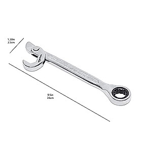 Amazon Basics Multi-function Ratchet Wrench,17mm
