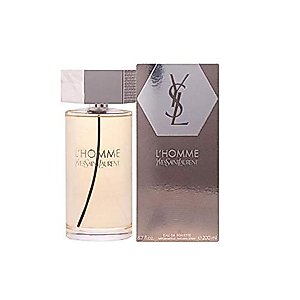 Yves Saint Laurent L'Homme Eau De Toilette Spray for Men, 6.7 Ounce