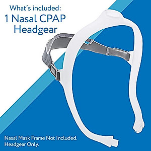 Impresa Replacement for DreamWear Respironics Headgear for Dreamwear Nasal Mask Strap for CPAP Machine
