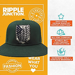 Ripple Junction Attack on Titan Hat, Season 3 Scout Regiment Shield Cap, Green