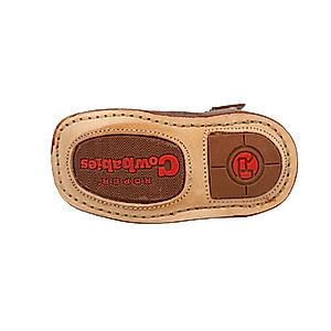 Roper Western Boot Boys Leather 3 Infant Brown 09-016-7912-1386 BR
