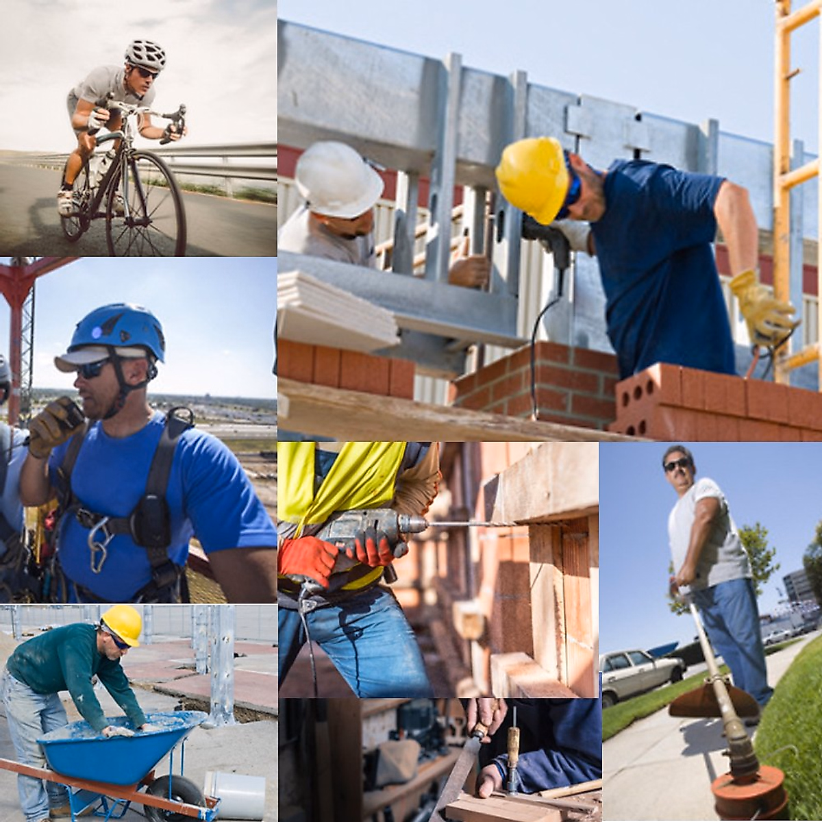 grinderPUNCH 2 Pairs Bifocal Safety Sunglasses Black Lens with Reading Corner - Fully Adjustable Arms Diopter/+2.00