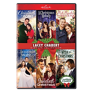 Lacey Chabert 6-Movie Collection featuring: Christmas in Rome, Christmas Waltz, Pride, Prejudice, and Mistletoe, The Sweetest Christmas and more