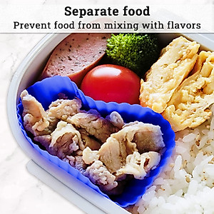 KUFUNG 9 Pack Silicone Cupcakes Liners, Reusable Non Stick Silicone Cupcake Baking Cups, Standard Size Silicone Baking Cups For Cupcake, Muffins (7 cm, Multicolor)