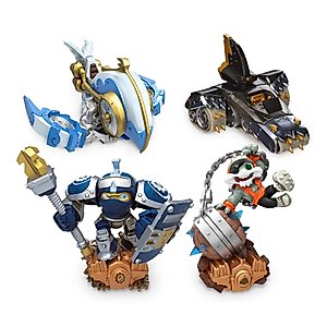 Skylanders SuperChargers Vehicles and Drivers (Jet Stream / Shark Tank / High Volt / Smash Hit) (No Retail Package)