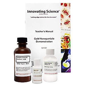 Innovating Science Gold Nanoparticle Demonstration Kit (Materials for 5 Demonstrations)