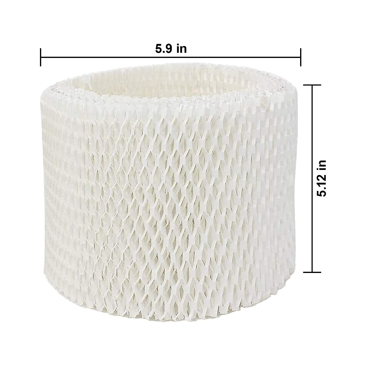 AEERT 4 Pack Replacement Humidifier Filter for Vicks WF2 Humidifier Filter, Compatible with Vicks 3000 Series, ReliOn WA-8D & Robitussin DH835 ​Series