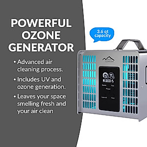 New Comfort SS12000 Commercial Ozone Generator and Air Purifier, 9000 to 20000 mg/hr, Powerful Ozone Generator for Industrial Use