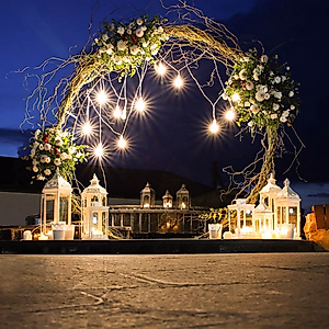 Baxstel Solar Lights Outdoor String Lights 40 Ft