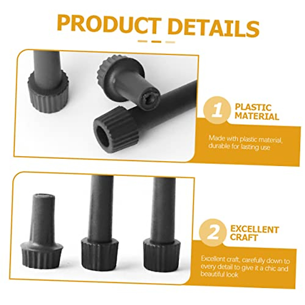 Uonlytech 40 Pcs Lamp Holder Accessories Light Lock Lamp Replacement Lamp Turn Knobs Light Key Lamp Part Light Knobs Replacement Light Bulb Plastic Handle