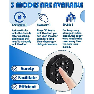 BUTISOW Lateral File Cabinets with Lock,1 Drawer Steel Wide Filing Organization Storage Cabinets,Home Office Furniture for Hanging Files Letter/Legal/F4/A4 Size (Electronic-White)