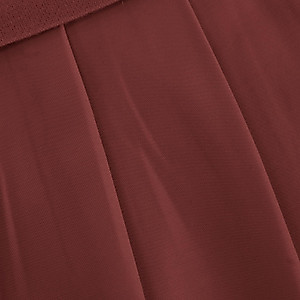 Womens Mini Sweatshirt Dress Oversized Patchwork Color Block Pleated Dresses Long Sleeve Crewneck Pullover Tops