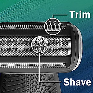 BG2000 Shaver foil Head replacement Compatible with Philips Norelco Bodygroom BG7040/BG7030/BG2039,2 count（NOT Fit For BG5025）