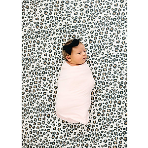 Premium Fitted Knit Crib Sheet/Toddler Sheet Zara by Copper Pearl