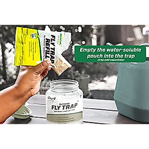 RESCUE! Reusable Fly Trap Bait Refill – Outdoor Use - 2 Pack