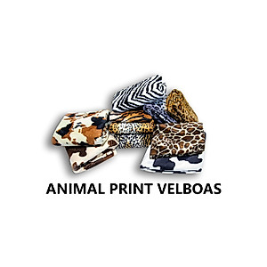 FabricLA Velboa S-Wave Animal Print Fabric - Short Pile Faux Animal Fur Fabric - 60" Inches (150 CM) Wide - Fake Animal Fur Fabric - Cheetah, 1 Continuous Yard