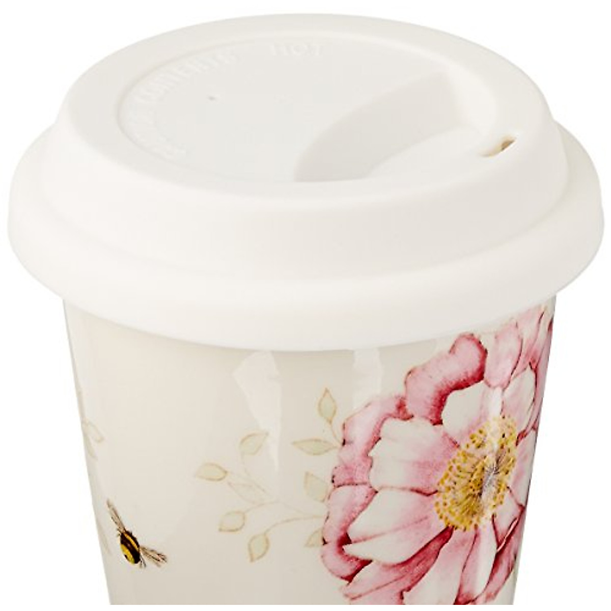 Lenox 837583 Butterfly Meadow Thermal Travel Mug, Multicolor, 1 Count (Pack of 1)