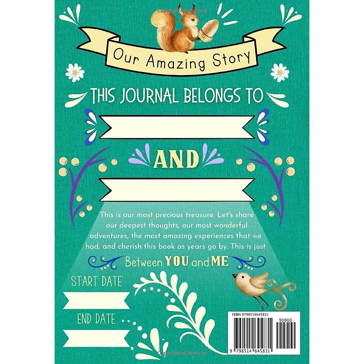 Just Between Dad and Me: A Father and Daughter Keepsake Journal to Create Meaningful Conversations