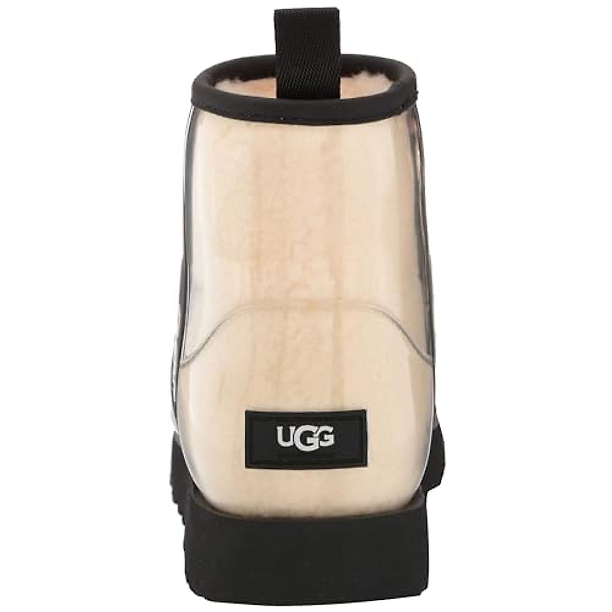 UGG Classic Clear Mini Boot, Natural / Black, Size 9