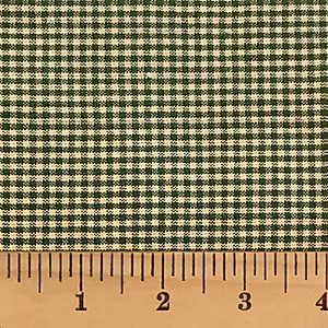 Timber Green 2 Cotton Homespun Plaid Fabric by JCS - Sold by The Yard