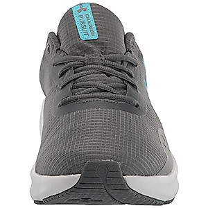 Under Armour Men's Charged Pursuit 3 Tech Running Shoe, (104) Pitch Gray/Blue Surf/Blue Surf, 12