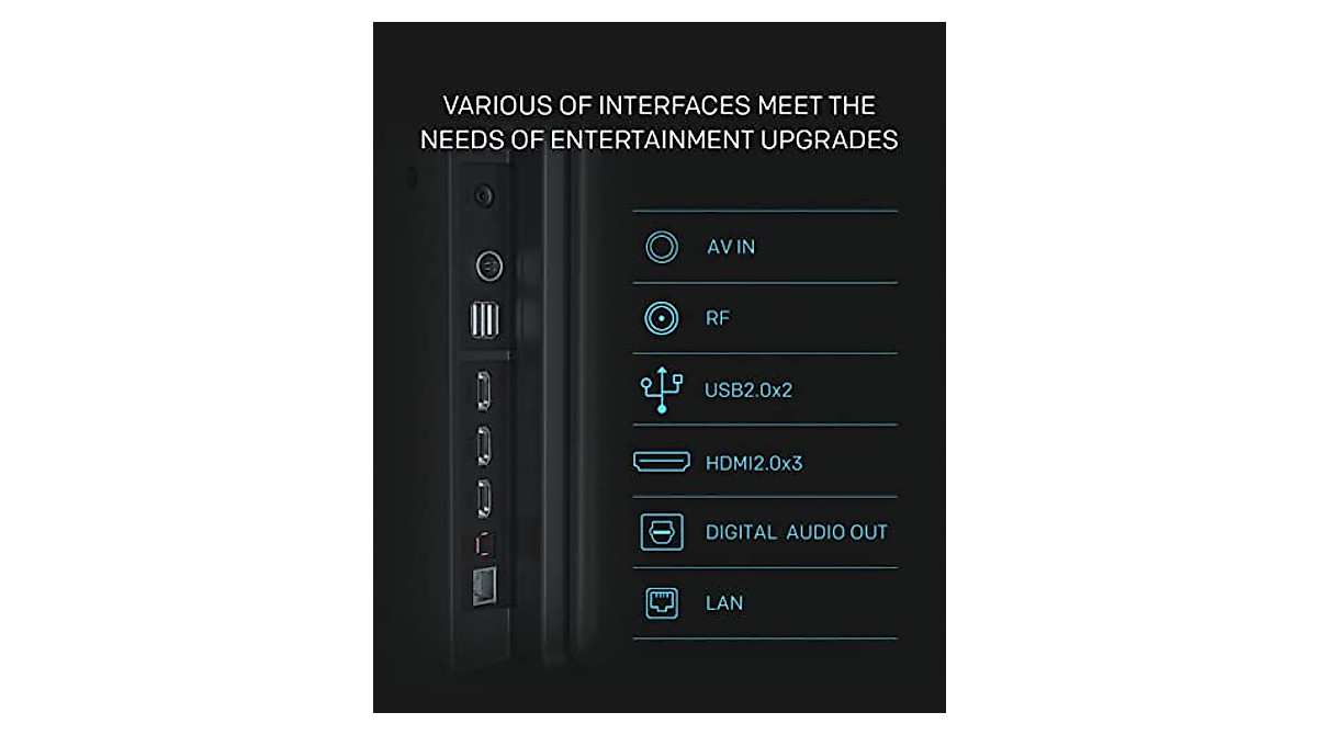 Skyworth 55 Inch S6G Plus 4K Smart Android TV | HDR10