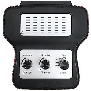 Mefape Automotive Stethoscope, Chassis Ears with 6 Channels Color Light Indicators, Electronic Stethoscope, Automotive Diagnostic Kit, Mechanic Stethoscope for Auto Body Engine Chassis, Vol Up/Down