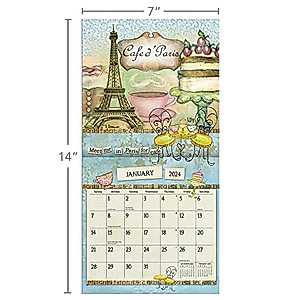 LANG Color My World 2024 Mini Wall Calendar (24991079239) Multi