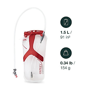 Osprey Hydraulics LT 1.5L Backpack Water Reservoir with Bite Valve