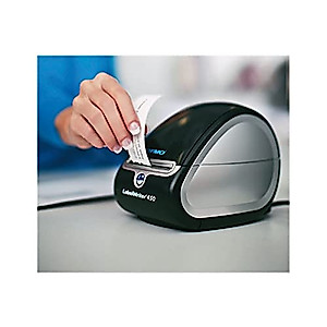 Dymo 30321 Labelwriter Address Labels, 1 2/5 X 3 1/2, White, 260 Labels/Roll, 2 Rolls/Pack