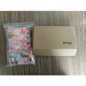 SKYNEO Baby Hair Clips, Pin, Barrettes for Girls, Toddler Girls Accessories, Kids Clips Styling, Flower Rainbow Candy Fruits Butterfly Cute 42 Pieces